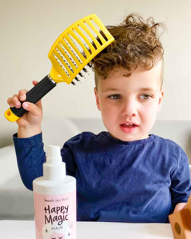 Kids hair brush store